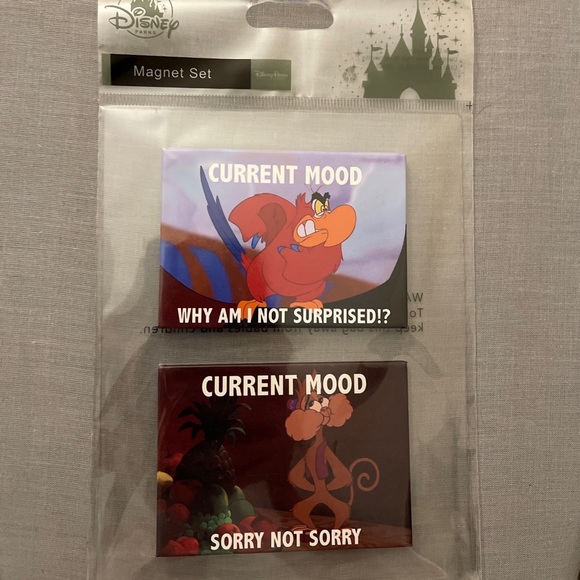 Disney | Other | Disney Current Mood Magnet Set | Poshmark